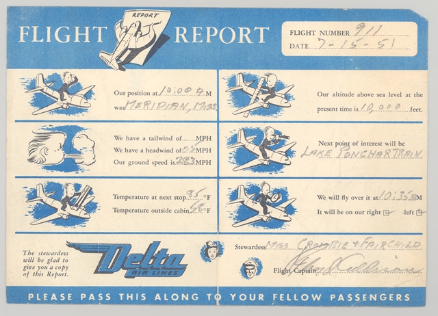 My Oh My, How Flight Has Changed Since the 1950s | Erica Swallow's Blog